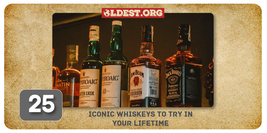 25 Iconic Whiskeys to Try in Your Lifetime