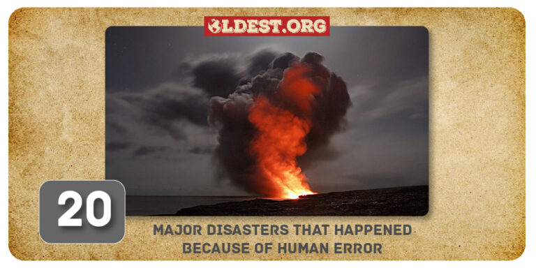 20 Major Disasters That Happened Because of Human Error
